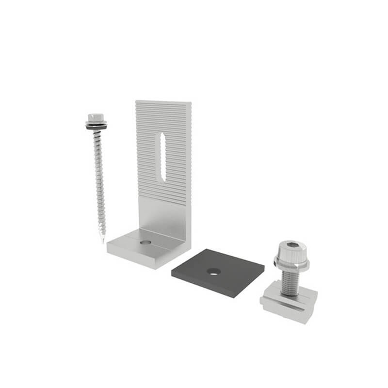 Hot Sale Solar L Foot Brackets For Tin Roof Mount, Solar L Foot ...